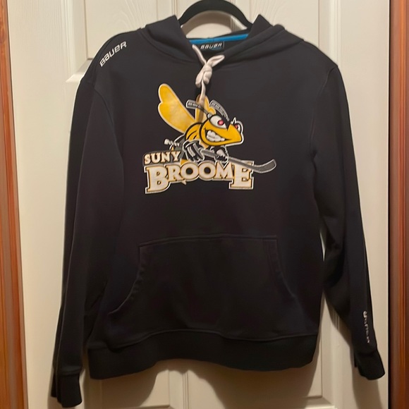 Bauer | Shirts | Bauer Team Hoody Sweatshirt Mens Med Vintage Broome ...